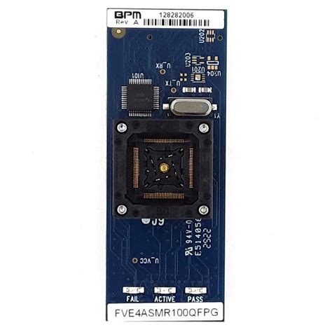 FVE ASMR QFPG Socket Cards BPM Microsystems Device Programming Systems For Automotive