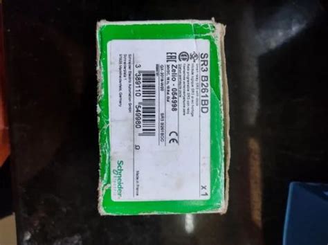 Schneider Electric Zelio Logic Sr3 B261bd Compact Smart Relay