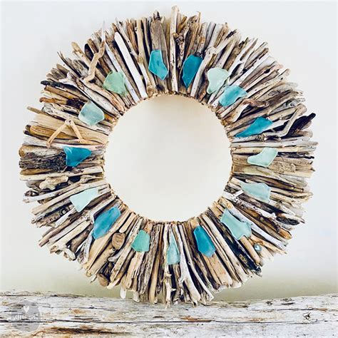 Driftwood Wreath Wall Decor Maine Salty Girl