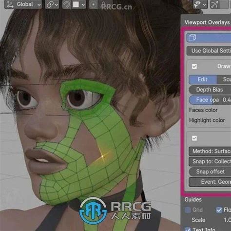 Draw Xray多边形网格贴合拓扑blender插件v4 0 0版 Top 透明度 对象