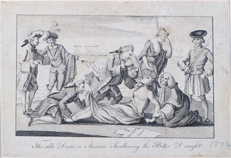 American Revolution Political Cartoons 1700s