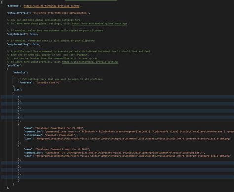 Add Developer PowerShell And Developer Command Prompt For Visual Studio To Windows Terminal