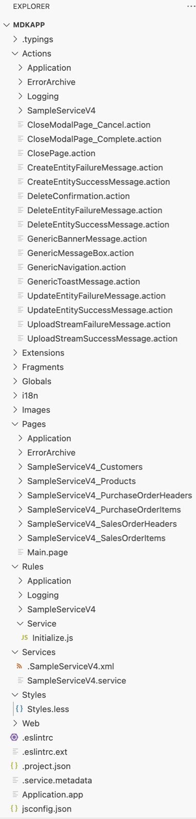 Quick Start With The Mobile Development Kit MDK SAP Tutorials