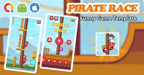 pirate race complete game template admob unity ads パック unity