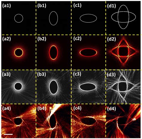 results of dynamic and arbitrary control of spp fields images a1