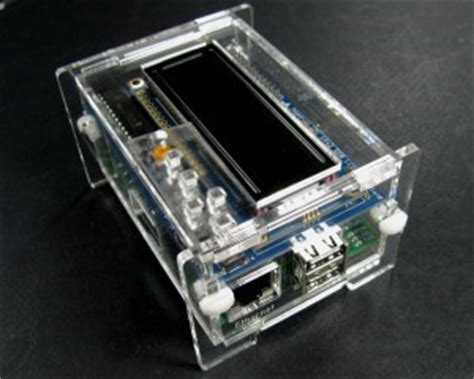Raspberry Pi And Adafruit LCD Keypad Pi Plate Enclosure Built To Spec