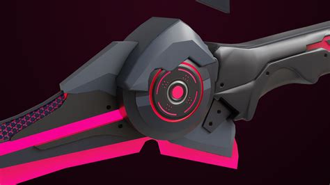 Sci Fi Sword 10 Red All Pbr Unity Ue Textures 3d Model Turbosquid 2161938