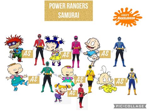 Power Rangers Samurai By Grier Nickelodeon By Iamishboo18 On Deviantart