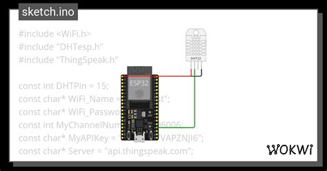 Demo Với Thingspeak Wokwi Esp32 Stm32 Arduino Simulator