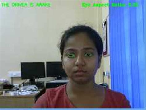 Figure 2 From Drowsiness Detection Using Opencv Semantic Scholar