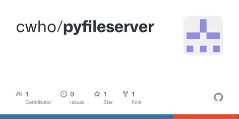 GitHub Cwho Pyfileserver