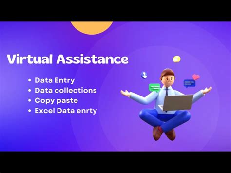 virtual assistant in excel data entry web scraping copy paste and data