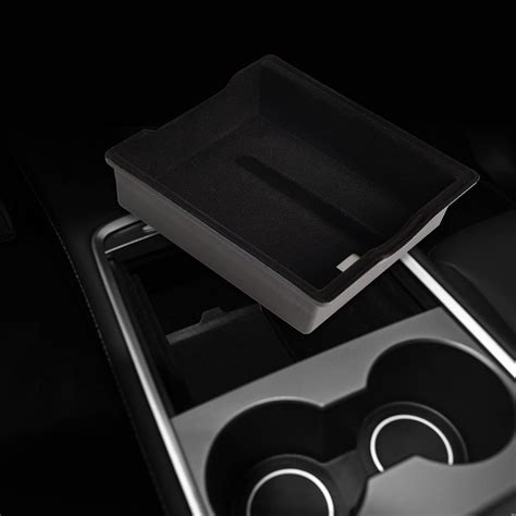 Cyberbeans New Center Console Organizer Tray For Tesla