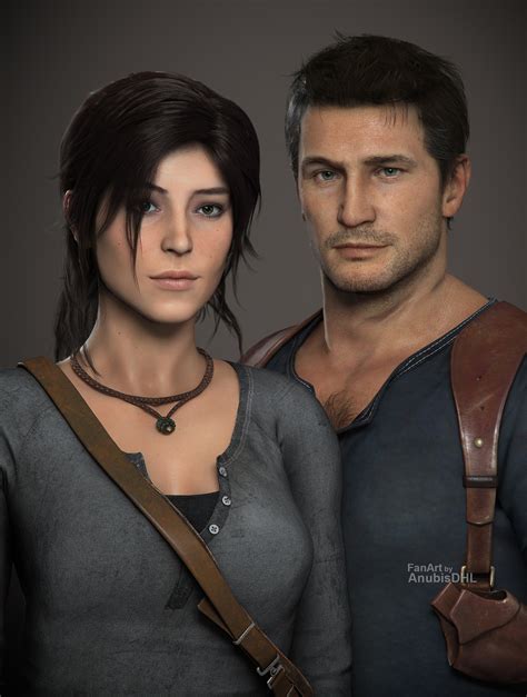 Lara And Nathan By Anubisdhl On Deviantart