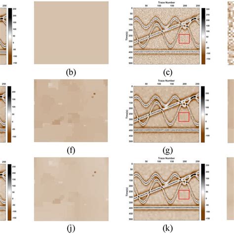 Comparisons Based On The Field Seismic Signal A 2d Field Seismic