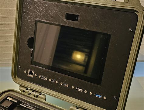 Pi4 Peli Case Cyberdeck R Raspberry Pi Projects