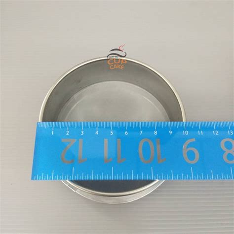 ตะแกรง กระชอน ร่อนแป้ง สแตนเลส 304 แบบ ทรงวงกลม 10 ซม ขนาด 20 200 เมส เลือกได้ 1 ชิ้น Shopee