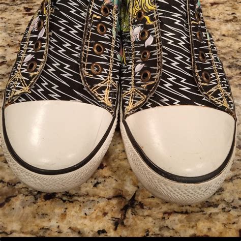 Ed Hardy Vintage Great Condition Sneaker Shoe Rad Depop