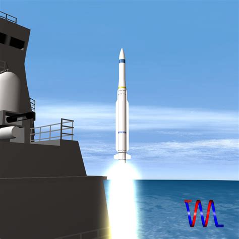 Rim 162 Essm Missile 3d Model Cgtrader