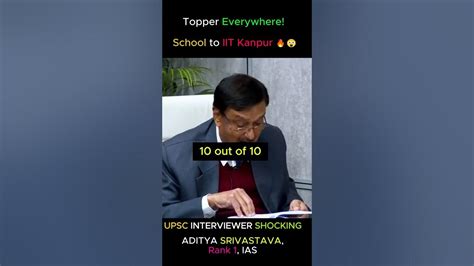 Upsc Interviewer Shocked 😱 Shorts Shortsvideo Youtube