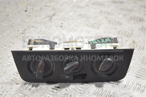 Блок управления печкой с кондиционером (дефект) Seat Ibiza 2008 ...
