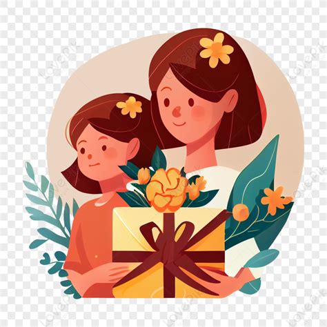 어머니의 날 선물 어머니와 딸 그림부모 자식엄마