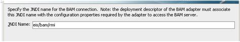 Bam 11g Bam Adapter Configuration Oracle Fusion Middleware Blog