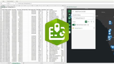 Arcgis For Excel Layer Attribute In Excel Hinzufügen Und Editieren