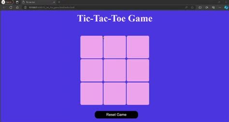 Finished Tic Tac Toe Game Using Html Css And Javascript Rashi Gupta Posted On The Topic