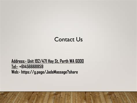 Ppt Get The Best Remedial Massage In North Perth Powerpoint