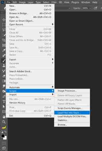 Open Multiple Images As Photoshop Layers