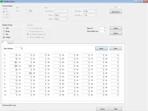 TEST Modbus Freeware ModbusTool Automatizace HW Cz
