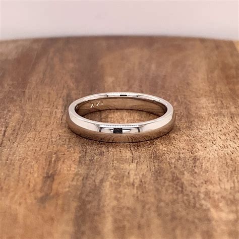Classic 14k Gold 3mm Rounded Comfort Fit Band Comfort Fit High