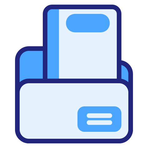 File Generic Blue Icon