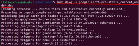 How To Install Google Earth On Ubuntu LTS Its Linux FOSS