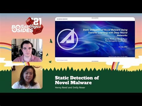 Security Bsides Talk Static Detection Of Novel Malware Using Transfer Learning With Deep Neural