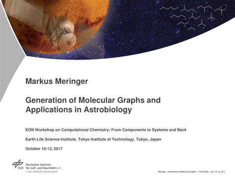 Pdf Generation Of Molecular Graphs And Applications In Astrobiology