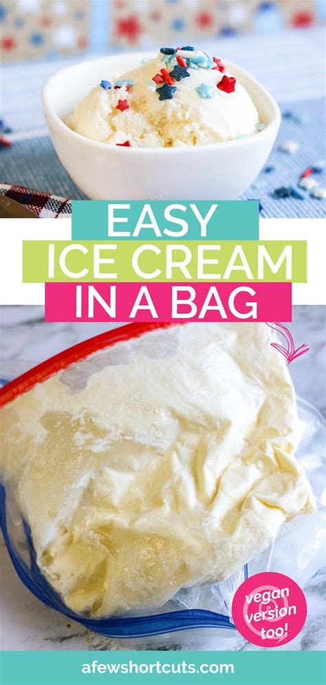 Ice Cream In A Bag Artofit