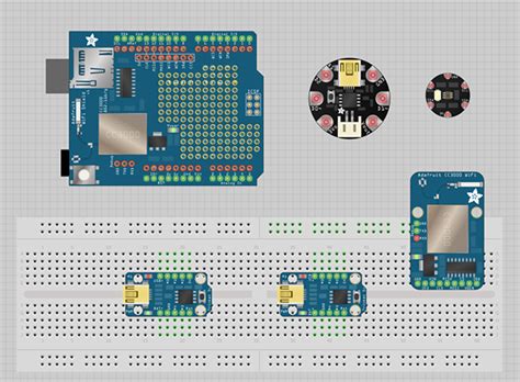 Fritzing Friday Cc3000 Gemma Trinket And More — Fritzing Library Now With 100 Parts