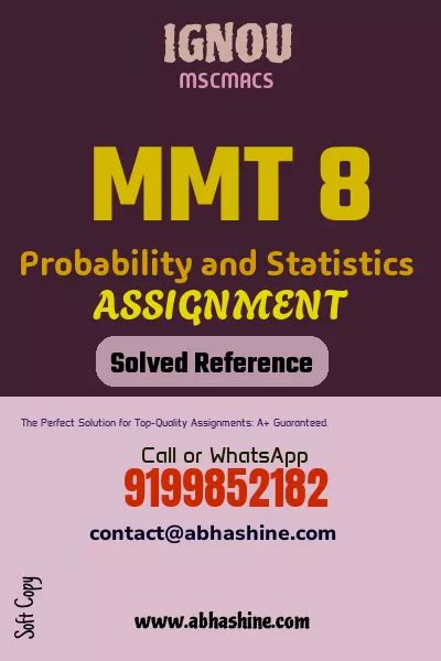 Top Rated Ignou Mmt 8 Mscmacs Solved Assignment 2024