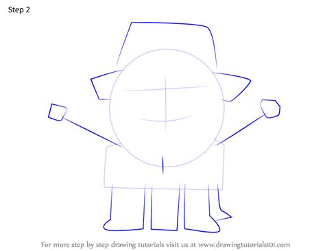 How To Draw Kelvin Whistler From Ollies Pack Ollies Pack Step By