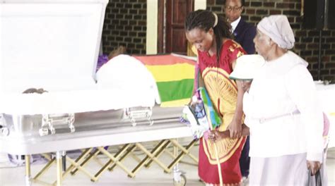 Emotional Send Off For Prof Bhebe Herald