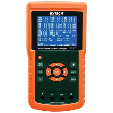 Extech Pq3450 3 Phase Power Analyzer Datalogger Jual Sale Harga Murah Low Price