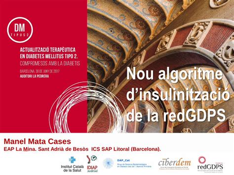 Pdf Nou Algoritme De La Redgdps T3algoritmo Insulinización · Que