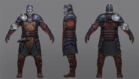 Vladimir Kafanov Leather Armor Concept