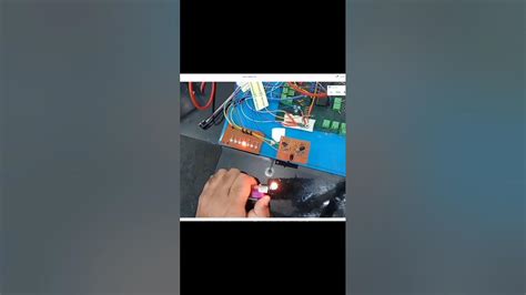tutorial on usig ir led tk detect fire with pic16f877a microcontroller