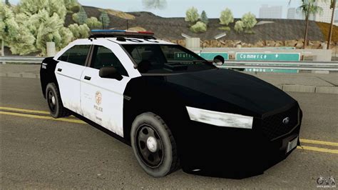 Ford Taurus Lspd Lapd 2014 Para Gta San Andreas