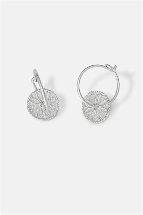 Silver Daisy Earrings • One And Eight Jewellery