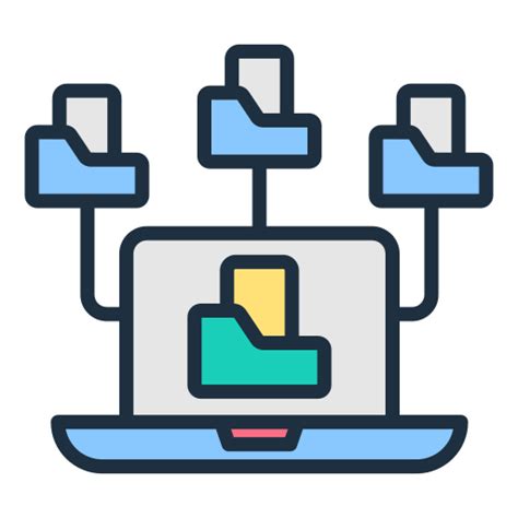 Database Management Free Networking Icons