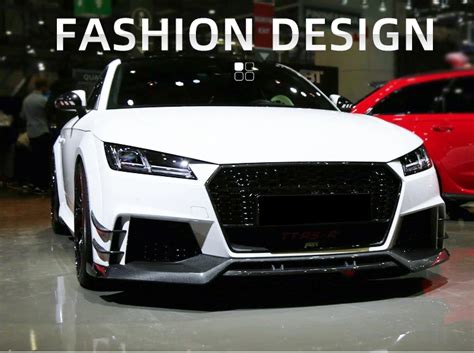 Mk3 Style Full Set Carbon Fiber Body Kits For Audi Tts Front Lip Side